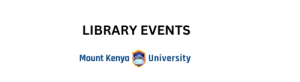 Mount Kenya University Library Services